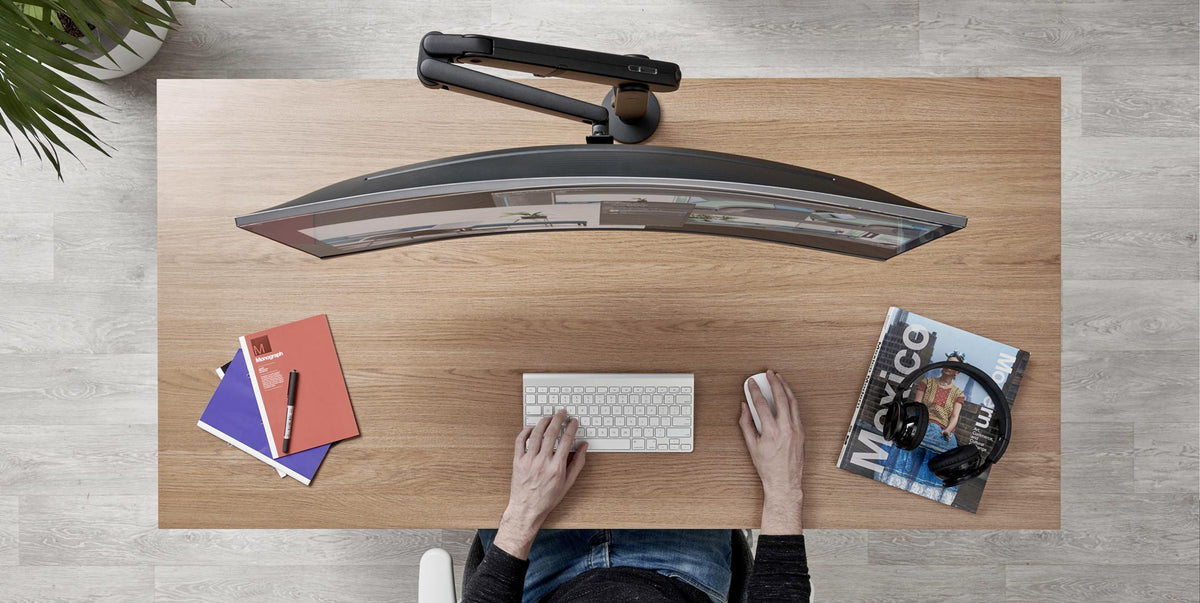 Curved Screen Monitor Arms | VESA Compatible Mounts | CBS – Colebrook ...