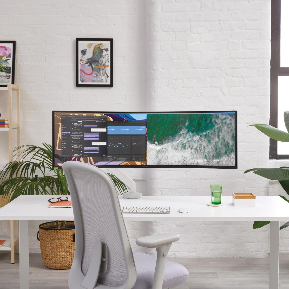 Flo X Monitor Arm | Available in White or Black | CBS