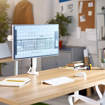 Desk Mount Monitor Arms | Ergonomic & VESA Compatible | CBS – Colebrook ...