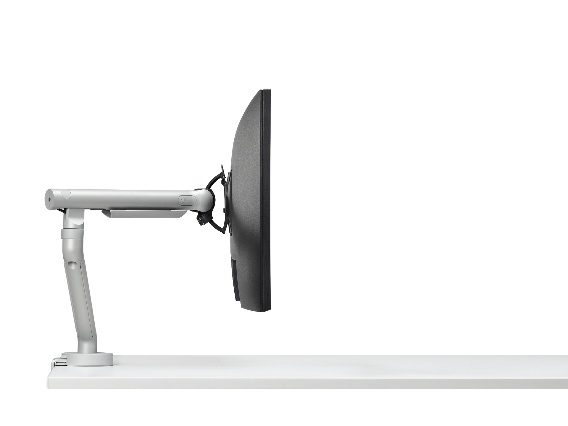CBS New Flo Monitor Arm | Single | White, Black, or Silver – Colebrook ...
