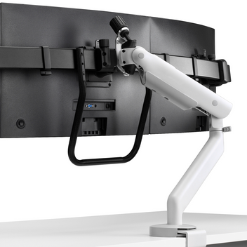 Flo X Multi Monitor Arm | Dual/Triple, White or Black | CBS – Colebrook ...